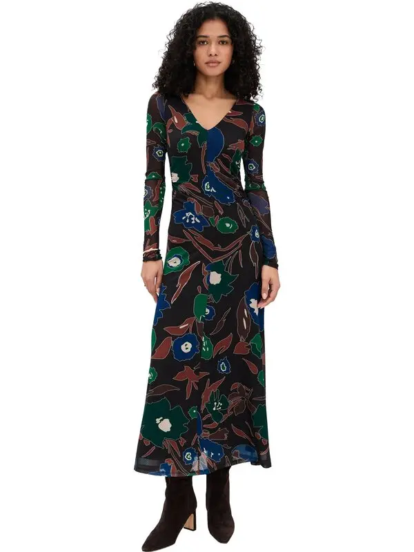 CLEOBELLA Halsey Ankle Dress - Mariposa Print