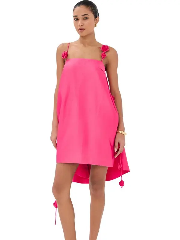 LEO LIN Fiona Rose Mini Dress - Pink