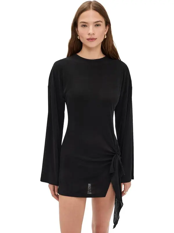 Lioness Cosmic Mini Dress - Obsidian