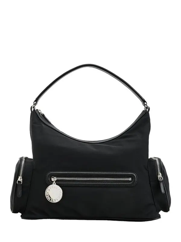 Stella McCartney Dartmoor Nylon Shoulder Bag - Ultra Black