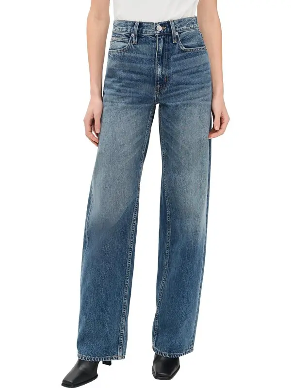 SLVRLAKE Cassie Straight Leg Jeans - Diamond In The Rough