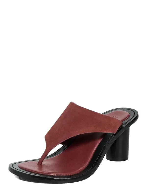A.emery Hardie Heeled Sandals - Brick Suede