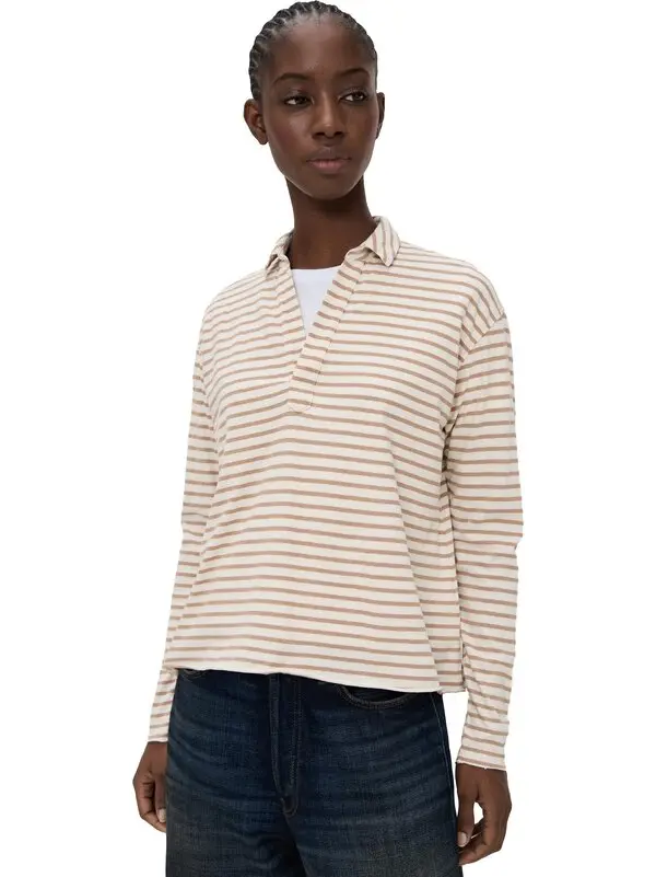 Frank & Eileen Patrick Henley Popover Top - Vwcs