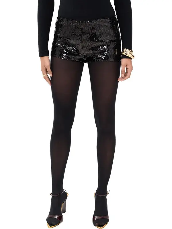 NIA Fever Hot Pants - Black