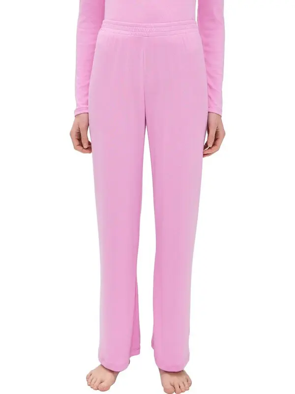 Z Supply Josie Heart Pants - Pink Crush