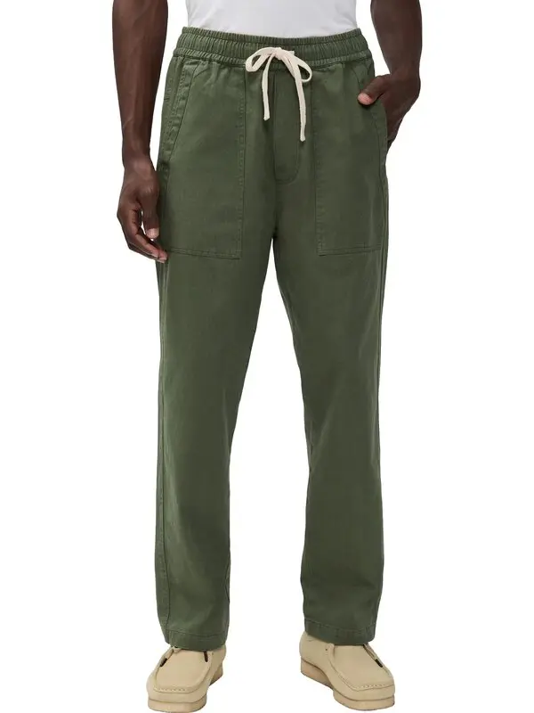 MCTAVISH Twill Pull-on Pants - Green