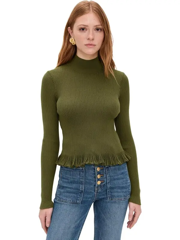 Ulla Johnson Yulia Top - Olive