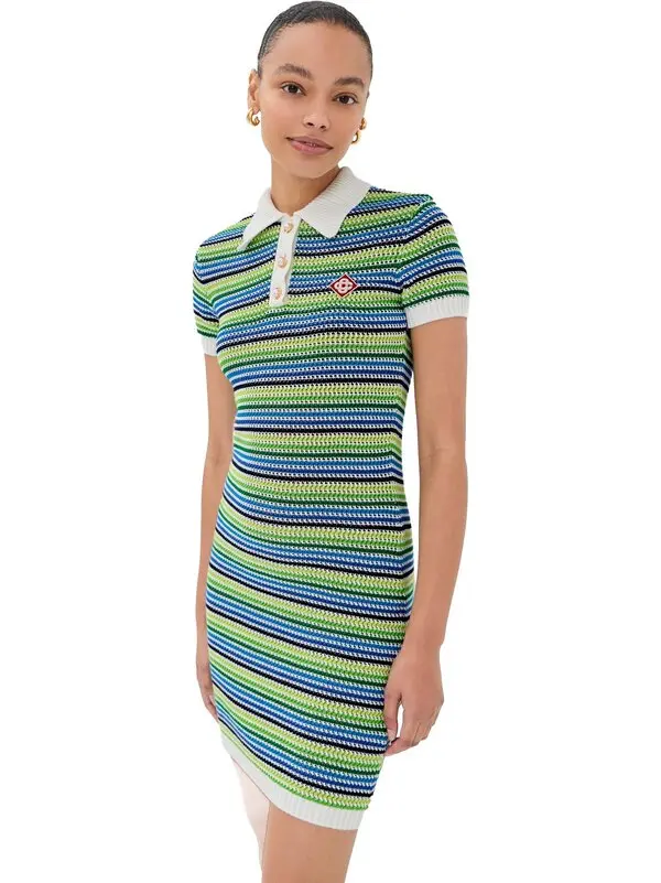 Casablanca Striped Mini Dress - Stripe