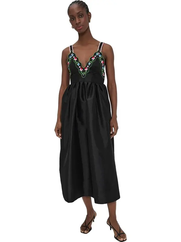 Celiab Selene Maxi Dress - Black