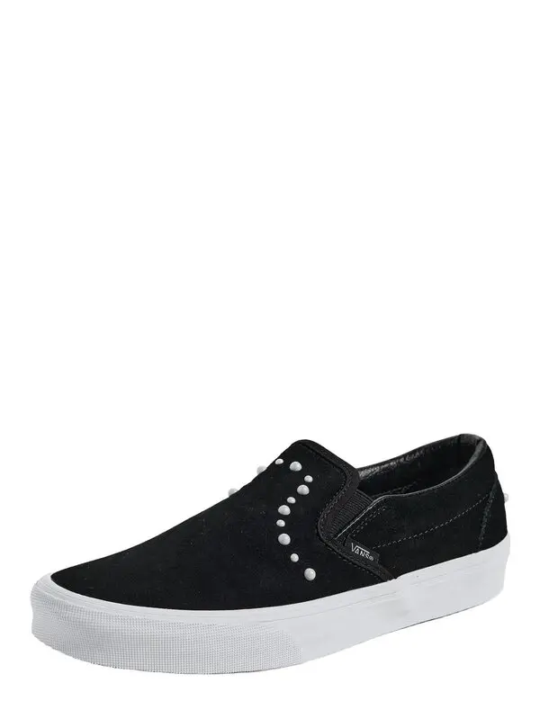 VANS Classic Slip-on Sneakers - Pearls Black