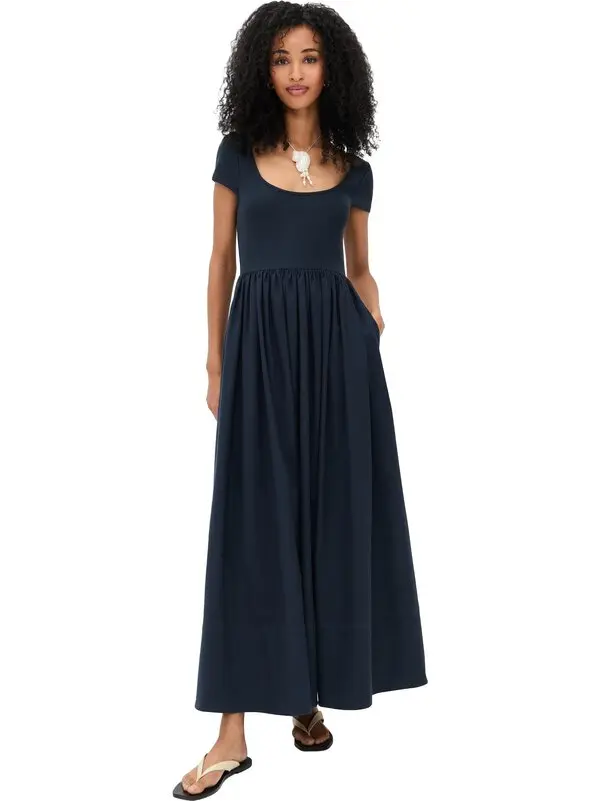 LA MAREGOLD Susie Maxi Dress - Midnight Blue