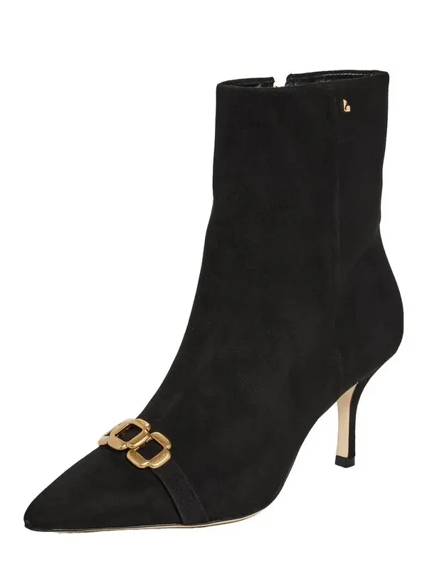 Larroude Mini Kate Ankle Boots - Black