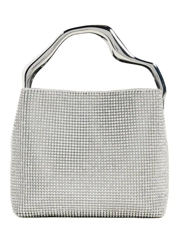 Cult Gaia Solene Mini Top Handle Bag - Clear