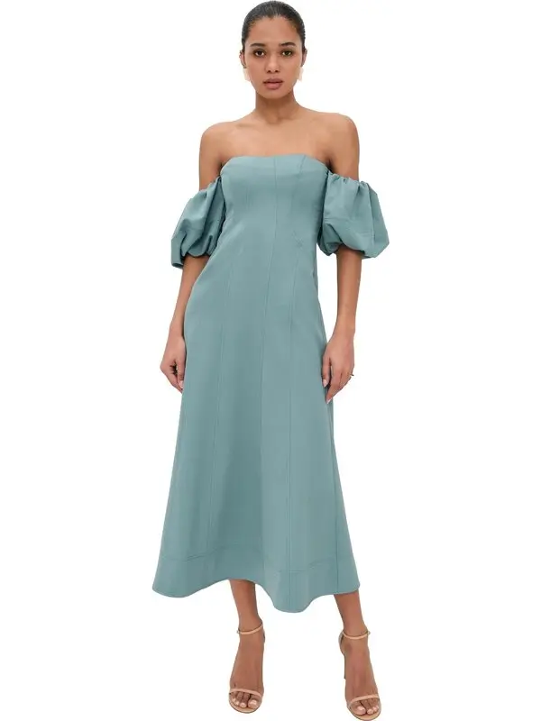Ulla Johnson Ninia Midi Dress - Ocean