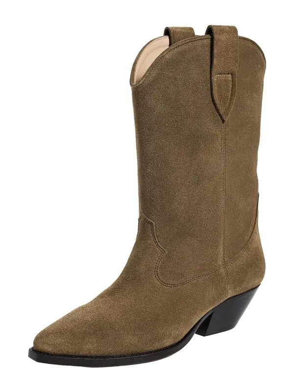Isabel Marant Duerto Boots - Dark Olive