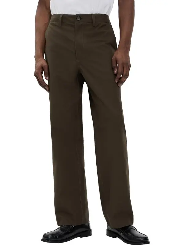 AARON LEVINE Workwear Pants - Brown