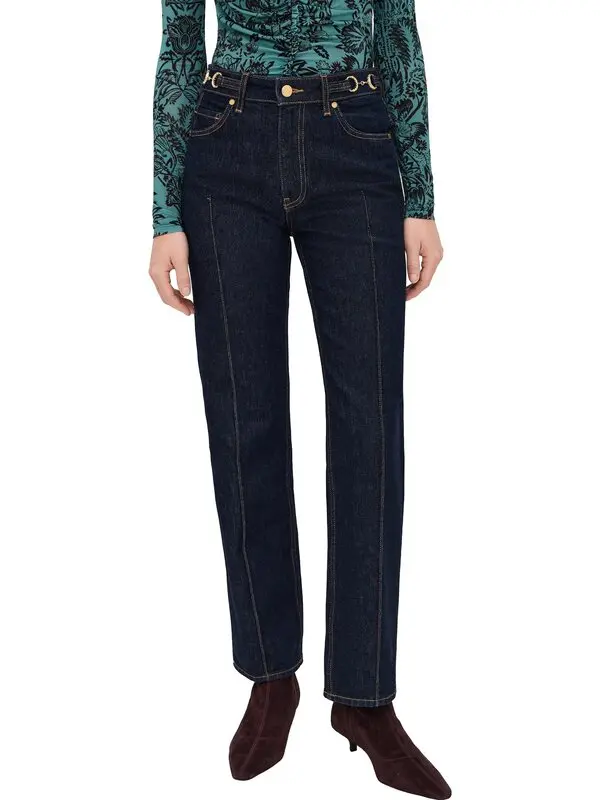 Ulla Johnson Agatha Straight Leg Jeans - Tigris