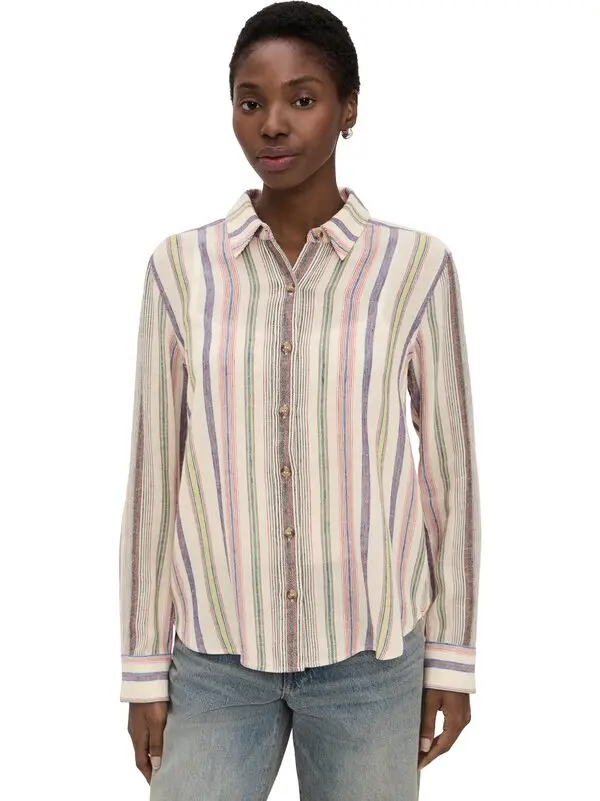 Xirena Marcel Striped Shirt - Tropez Stripe