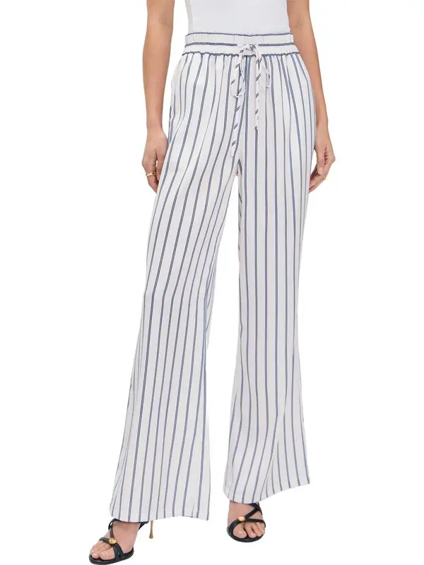 Ramy Brook Sylvie Wide-leg Pants - Ivory Seaside