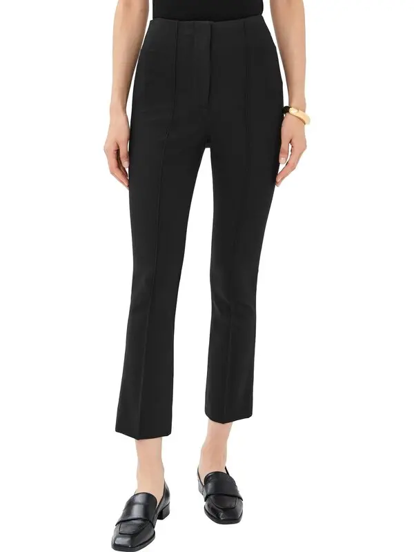 Veronica Beard Kean Ponte Pants - Black