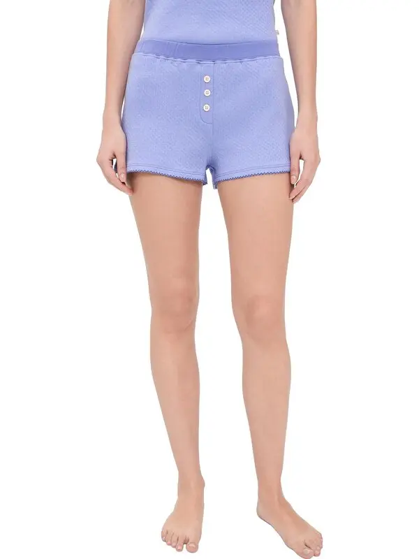 Morgan Lane Tate Shorts - Lilac Moon Pointelle