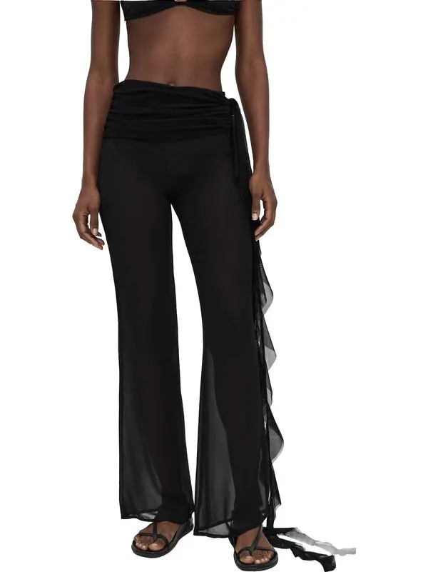 BANANHOT Shawn Mesh Pants - Black