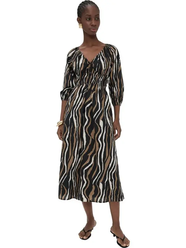 Rails Paio Midi Dress - Canyon Stripe