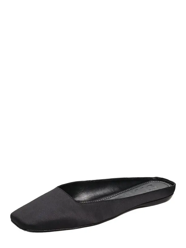 Staud Otto Flat Mules - Black