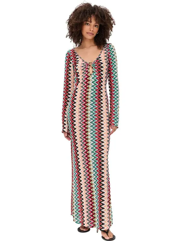 SEVEN WONDERS Emerie Maxi Dress - Xyla Wave