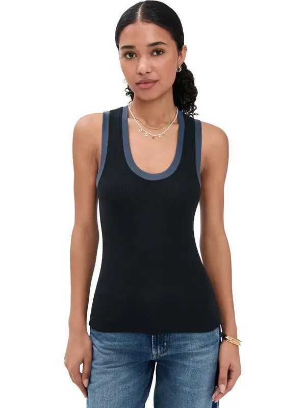Free People Longer Days Tank - Black