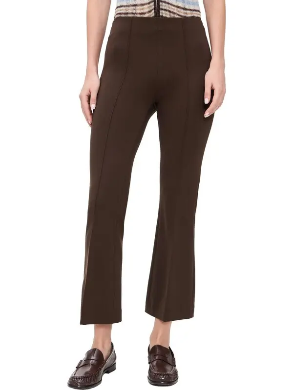 Rag & Bone Irina Kick Flare Pants - Coffee