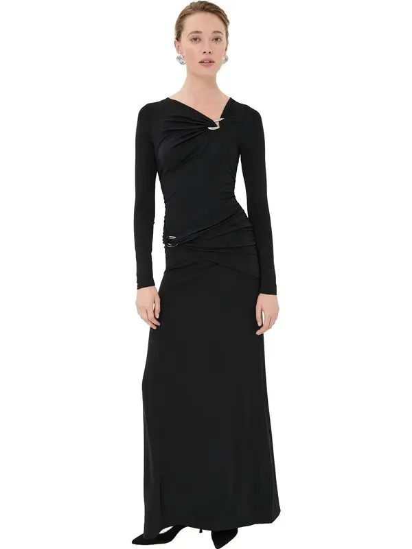 Veronica Beard Viela Maxi Dress - Black