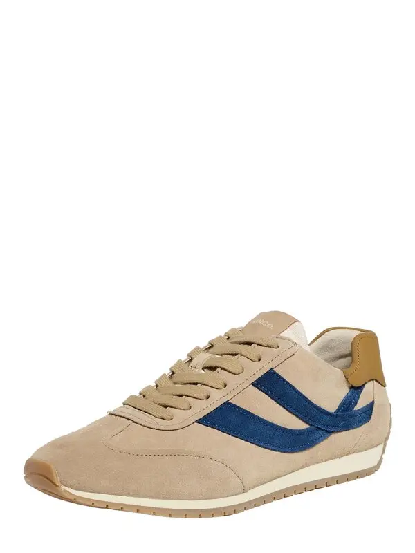 Vince Oasis Runner Sneakers - Macademia/indigo