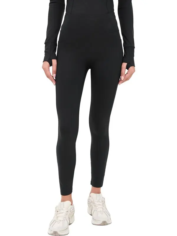 Beyond Yoga Allure Zip Pocket Ankle Leggings - Black