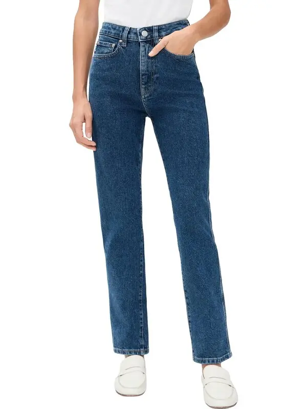 DL1961 Kristy Cigarette High-rise Jeans - North Beach (form)