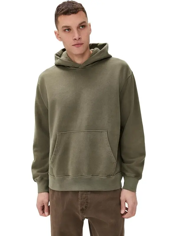 Madewell The Mccarren Midweight Hoodie Sweatshirt - Raw Umber