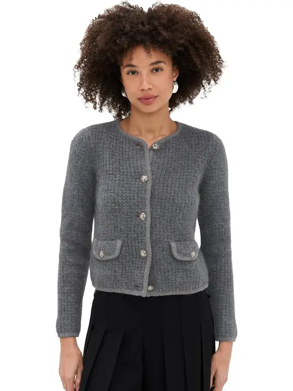 Ba&sh Harry Cardigan - Anthracite