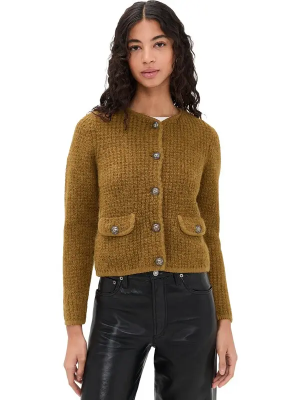 Ba&sh Harry Cardigan - Bronze