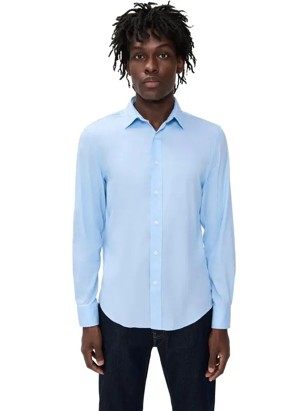 Faherty Brand The Movement Shirt - Azure Sky