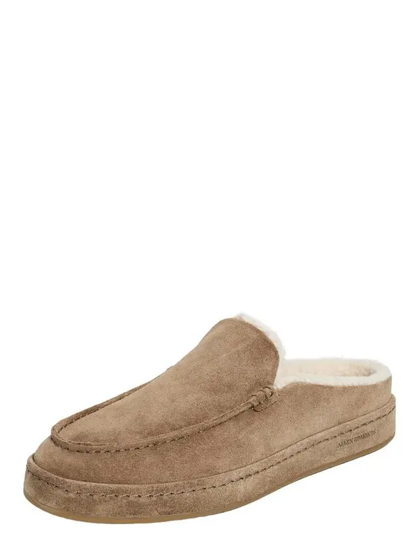 Allen Edmonds Bowen Lined Slippers - Tobacco