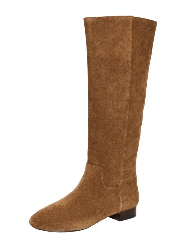 Madewell The Dari Tall Boots - Dried Acorn