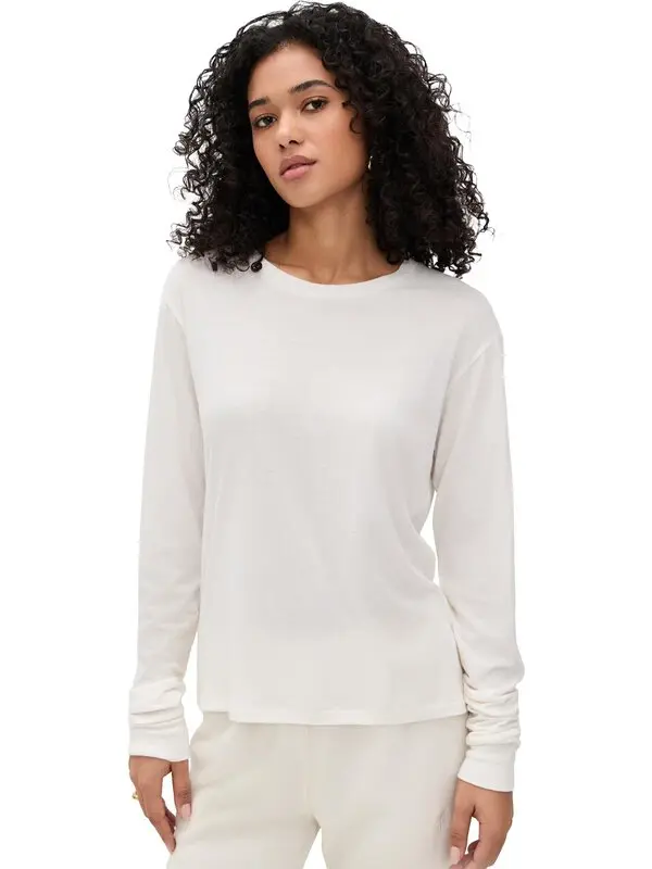 Eterne Long Sleeve T-shirt - Ivory