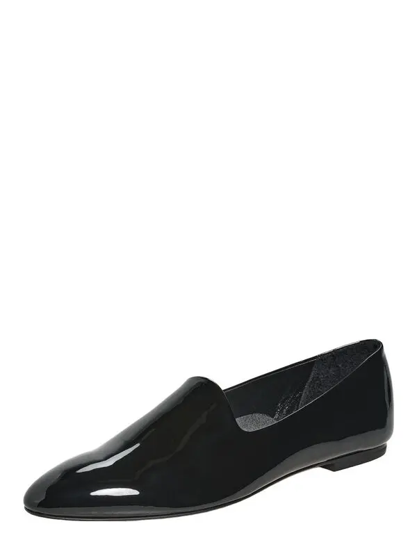 AeydĒ Vanna Patent Calf Leather Flats - Black