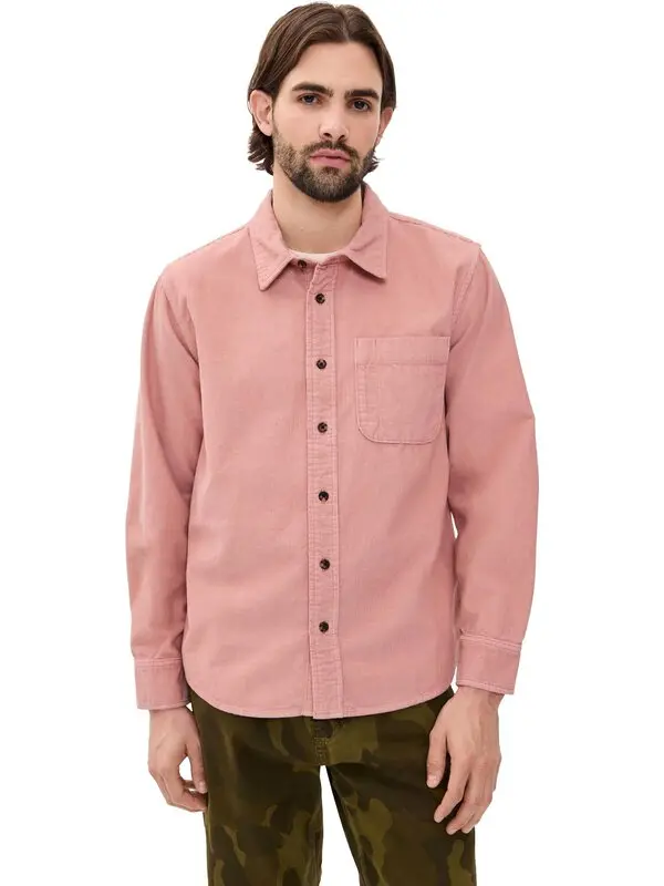 CORRIDOR Cord Shirt - Pink