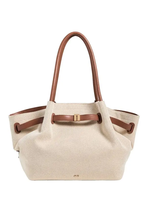 Jw Pei Hana Medium Tote Bag - Brown Canvas