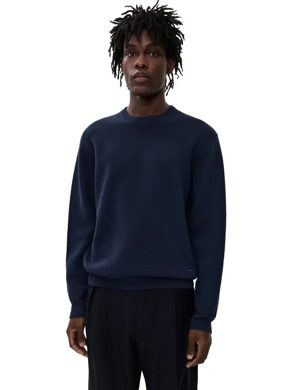 Simkhai Vaughn Crew Neck Sweater - Midnight