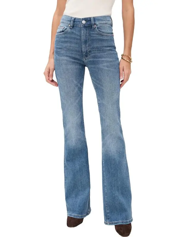 DL1961 Bootcut High-rise Instasculpt Jeans - Spring Creek (dl Airbrushed)