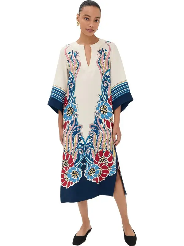 La DoubleJ The Caftan Dress - Lemuria Placee