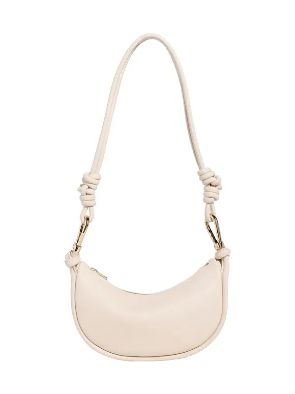 Simkhai Leather Crossbody Bag - Cream