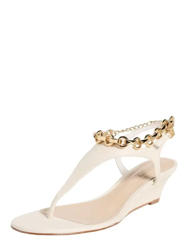Schutz Lys Wedges - Sugar White